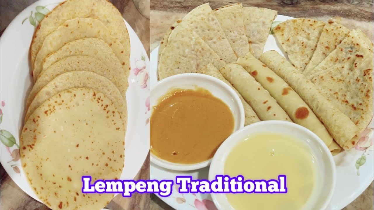 Kuih Lempeng Traditional Mudah Dua Bahan, lembut tanpa telur. Sukatan ...