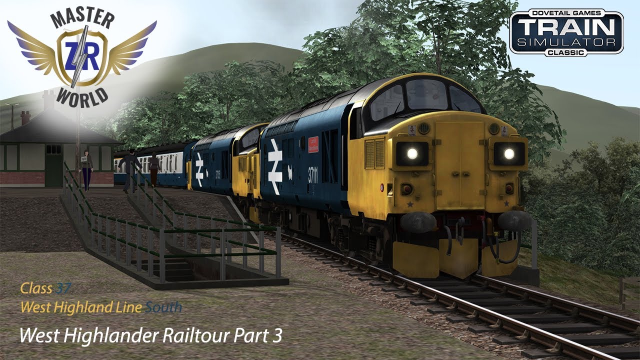 West Highlander Railtour Part 2 - West Highland Line South - Class 37 ...