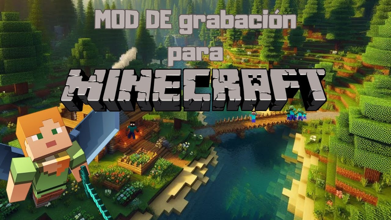 Como hacer grabaciones📷, escenas y cinemática 📷 en minecraft!! - YouTube