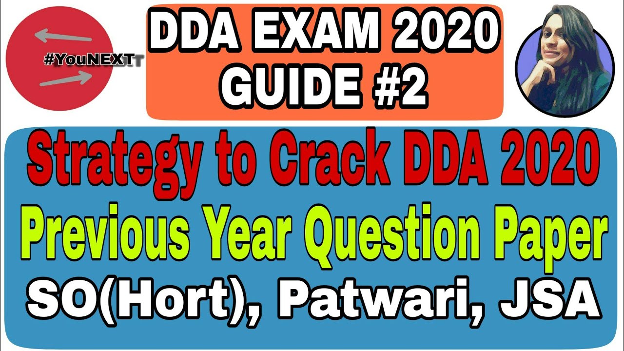 DDA Previous Year Question Paper || Patwari || JSA || So(Horticulture ...
