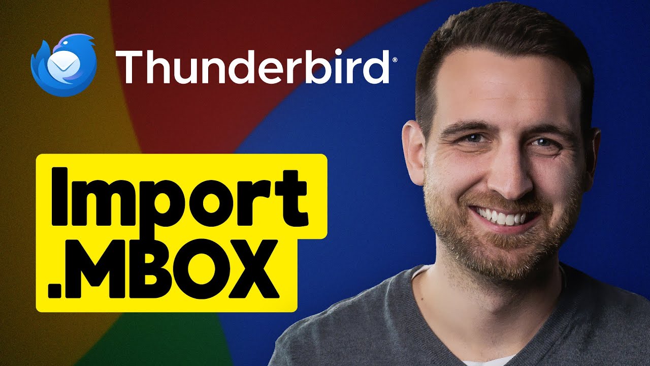How to Import .MBOX into Thunderbird - YouTube