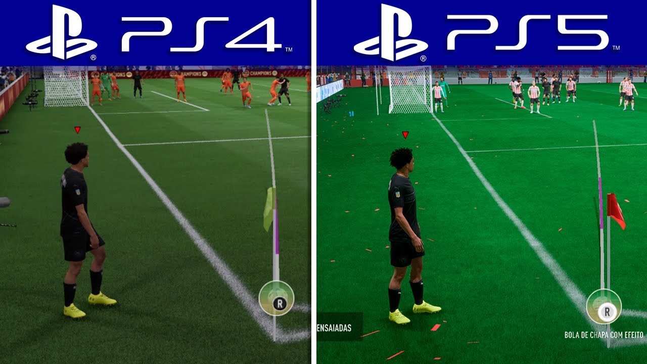 FIFA 23 | PS5 vs PS4!! GRÁFICOS, MECANICAS & GAMEPLAY (VALE A PENA ...
