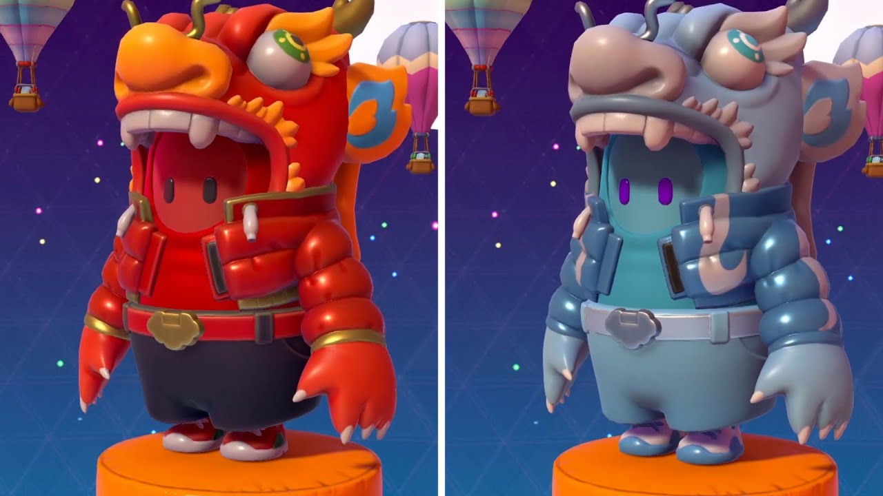 Fall Guys #186 *Dragon's Fortune & Scales Attire* (PC)(No Commentary ...