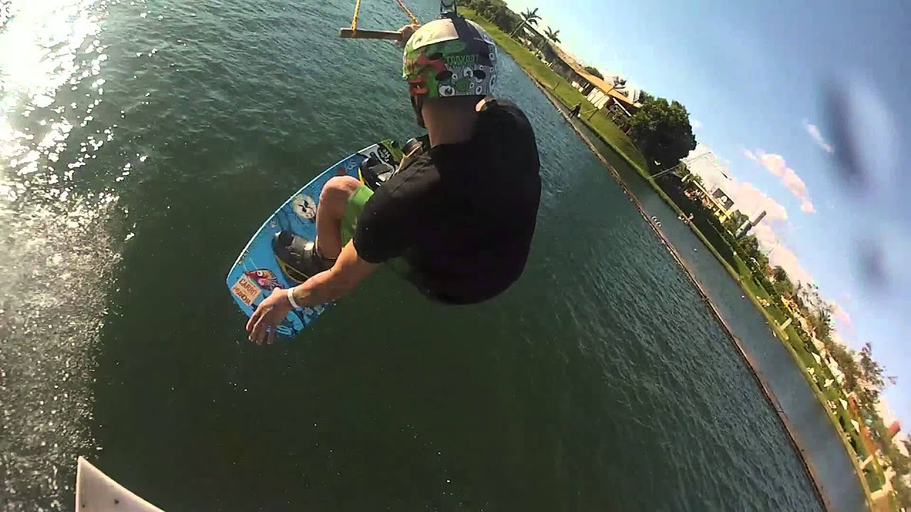 GoPro 360 Wakeboard Naga Cable Park - YouTube