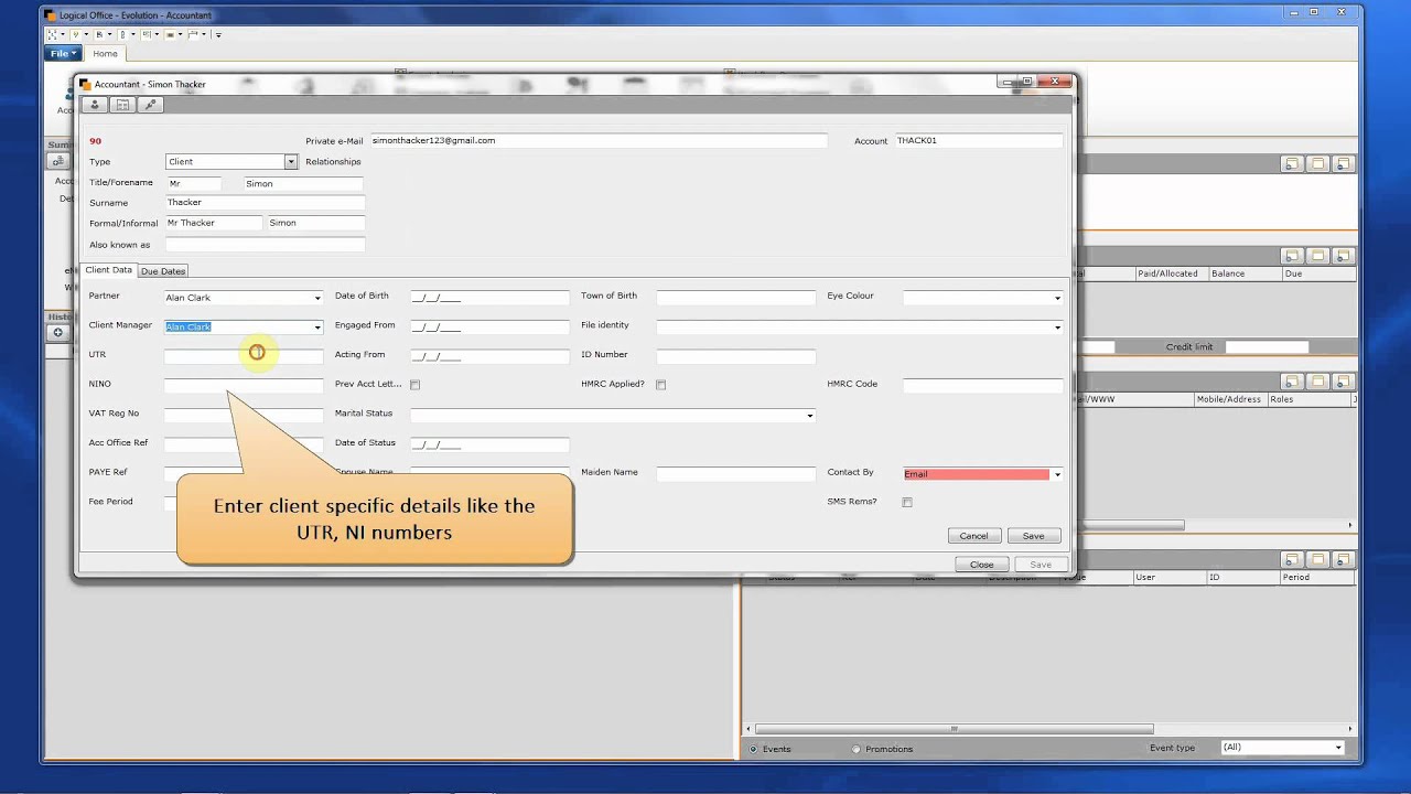 21 Logical Office CRM New Client Workflow - YouTube