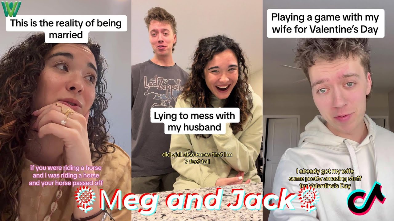 New Meghan and Jack TikToks 2024 | Funny Meg and Jack TikTok Videos ...