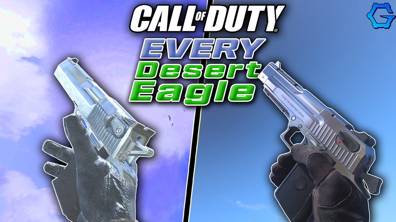 EVERY Desert Eagle in Mainline Call of Duty History! - YouTube
