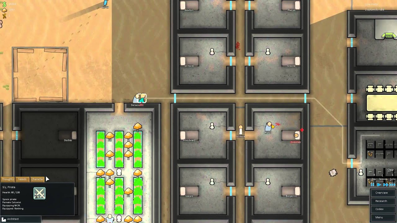 Fort Crashville: A RimWorld Pre-Alpha Combat Preview - YouTube