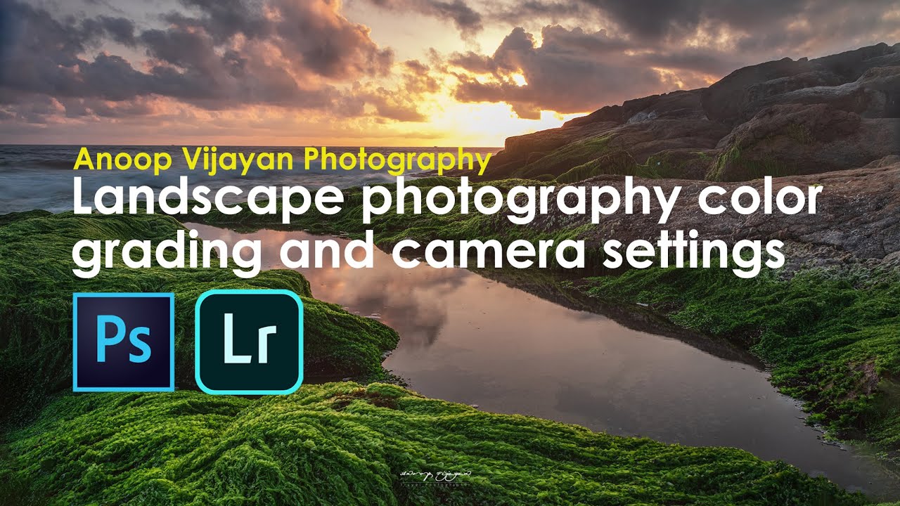 Landscape photography color grading and camera settings #landscape # ...