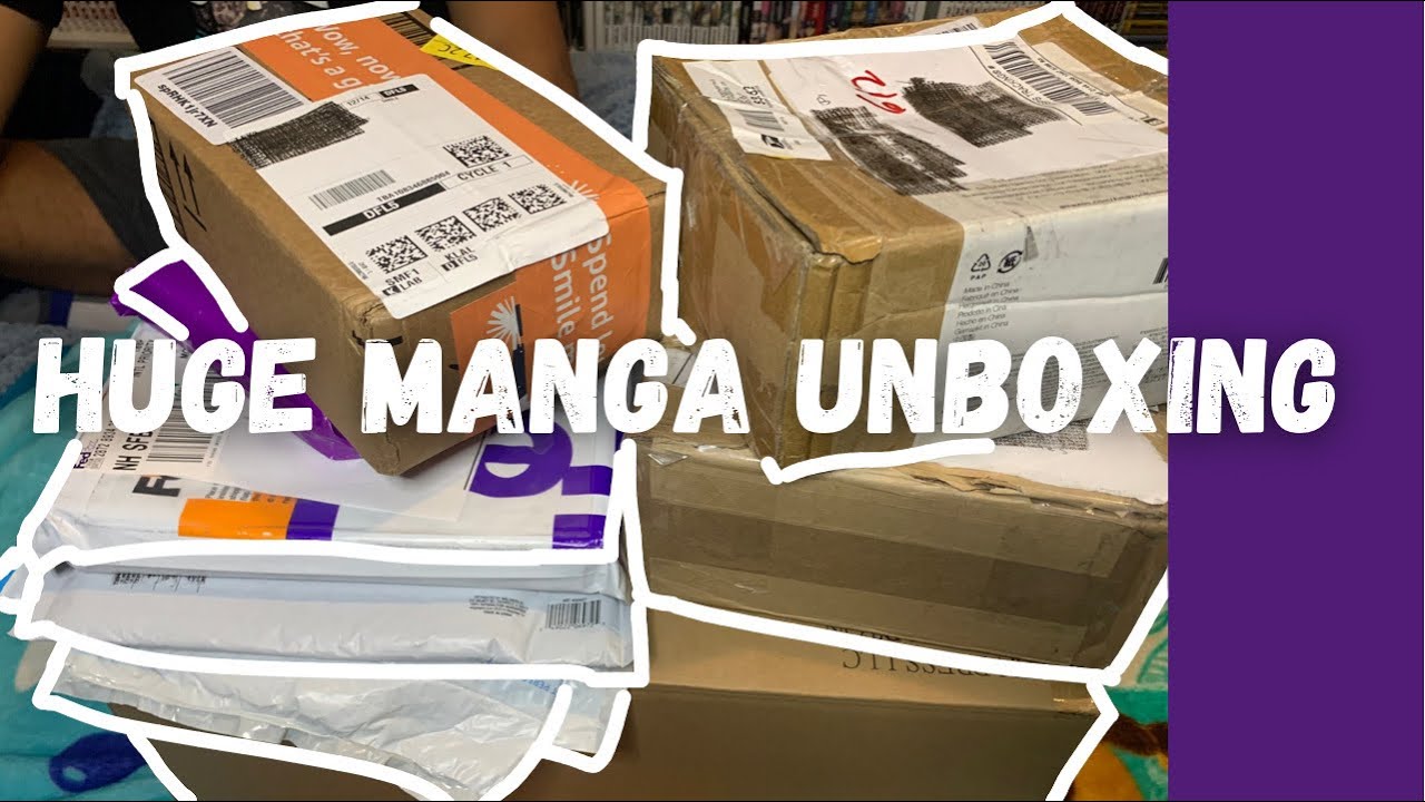 OUR CRAZIEST MANGA UNBOXING YET??? | MANGA HAUL - YouTube