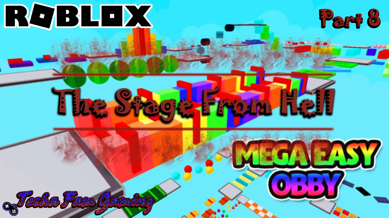 Roblox - Mega Easy Obby 700 Stages [Part 8] - Impossible? The Stage ...