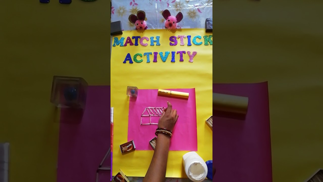 Match stick activity - YouTube