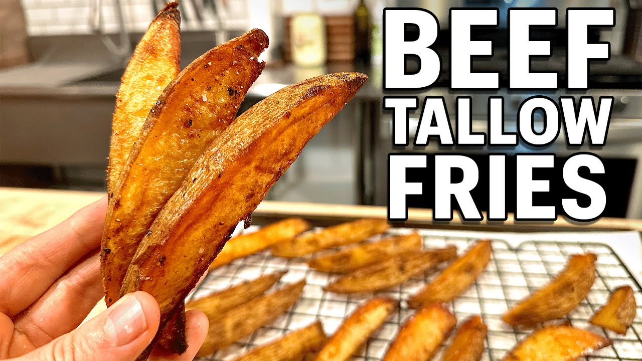 I’ll Never Make Fries Any Other Way Again! | Beef Tallow Fries Recipe ...