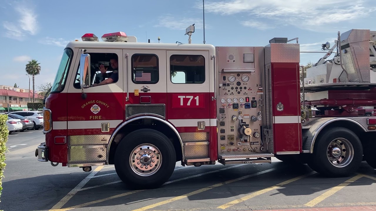 Ocfa Truck 71 (reserve) - YouTube