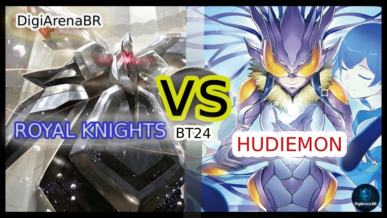 Hudiemon vs Royal Knights | Dois tops do formato atual | Digimon Card ...