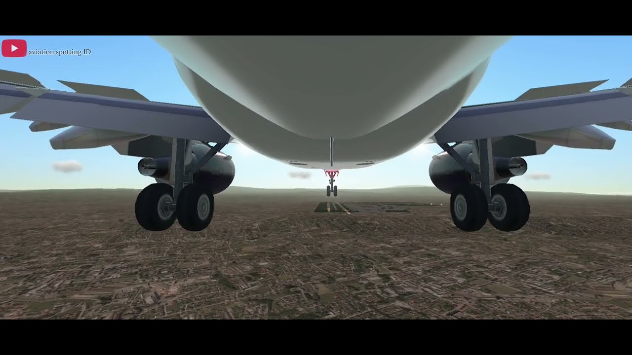 Simulasi Pesawat Terbang Landing Gear RFS - YouTube