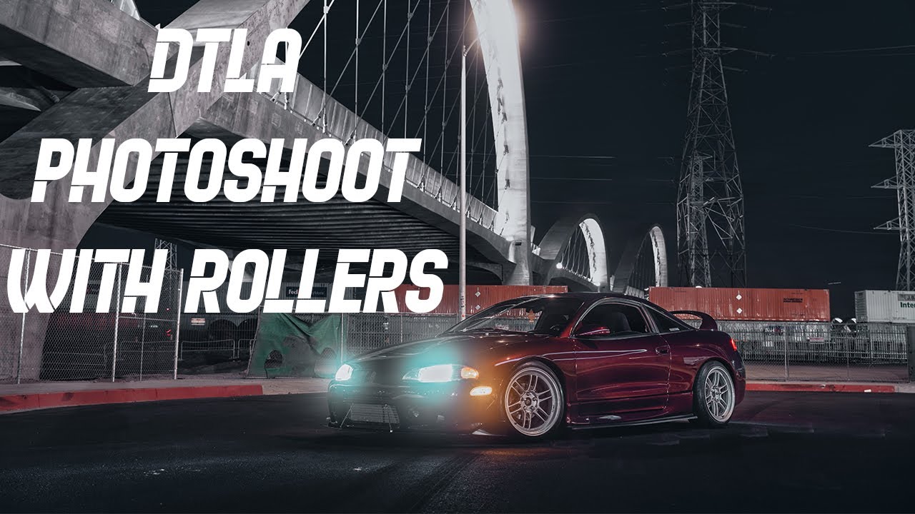 DTLA PhotoShoot | Modified 99 Mitsubishi Eclipse | Behind The Scenes ...