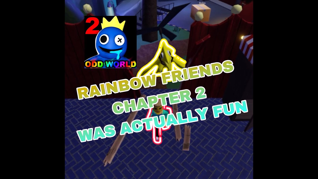 Rainbow Friends Chapter 2 Is actually insane and fun 🤩 | Roblox Rainbow ...