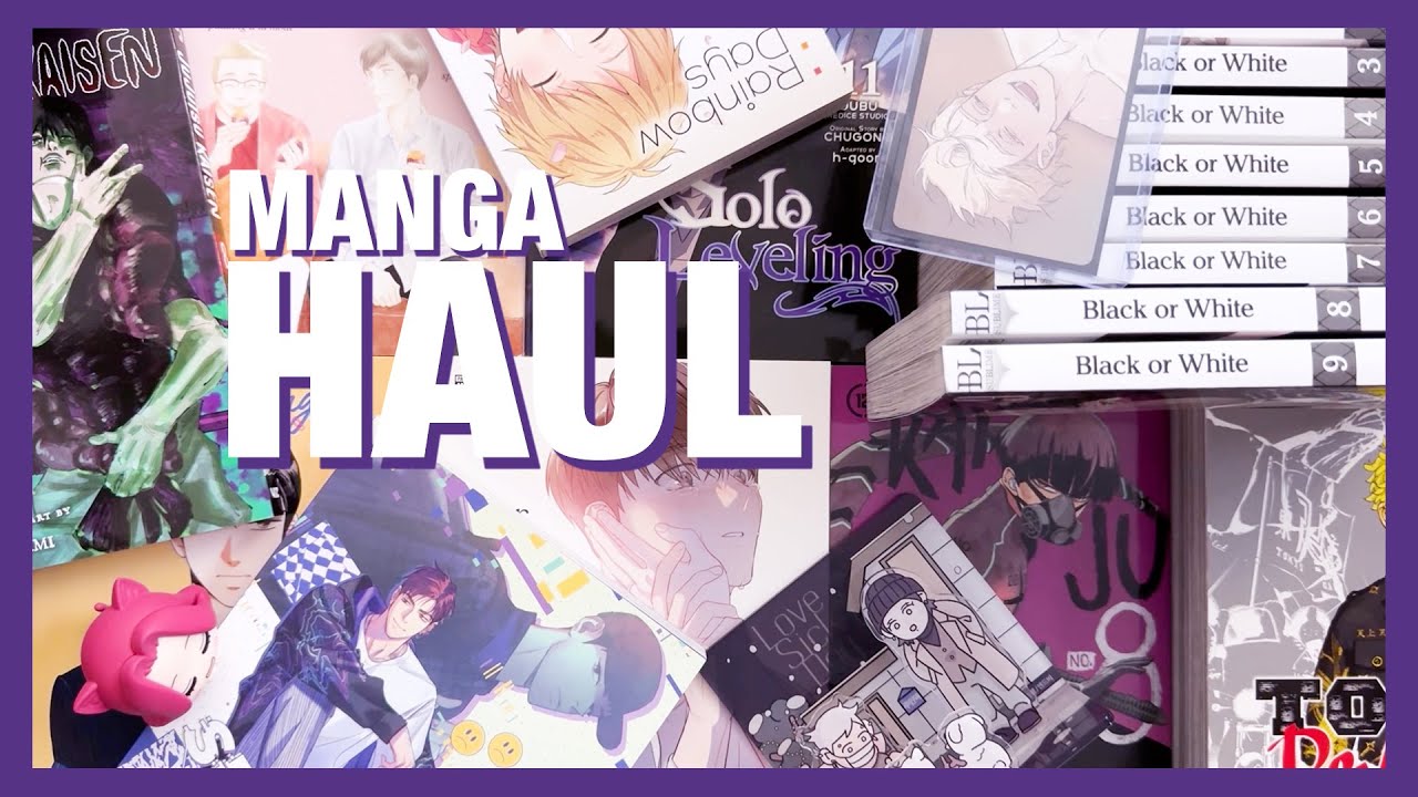 Manga & Manhwa Haul | shojo shonen josei seinen animanga merch artbooks ...