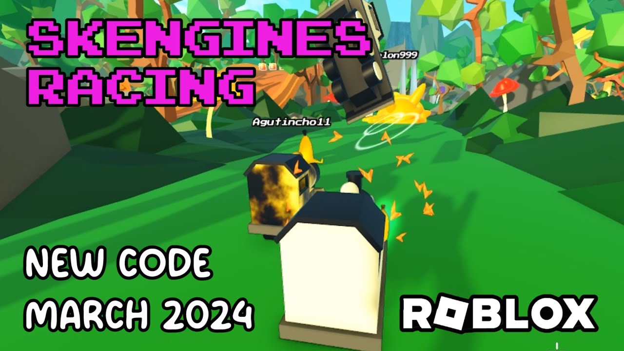 Roblox Skengines Racing New Code March 2024 - YouTube
