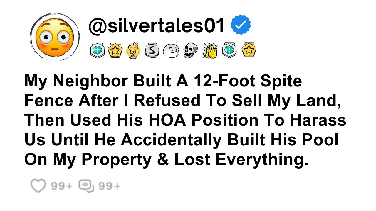 [Full Story] My Neighbor Built A 12-Foot Spite Fence After I Refused To ...