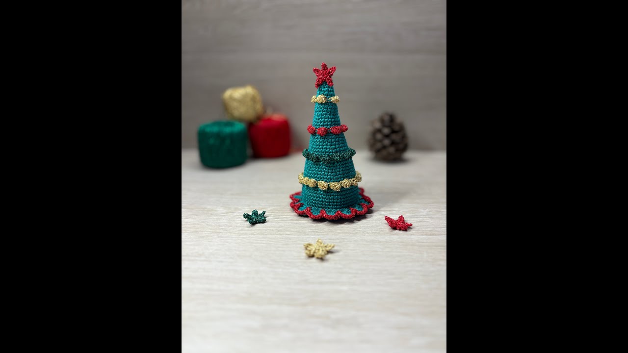 Tutoriel guirlandes de Noël au point NOPE au crochet - YouTube