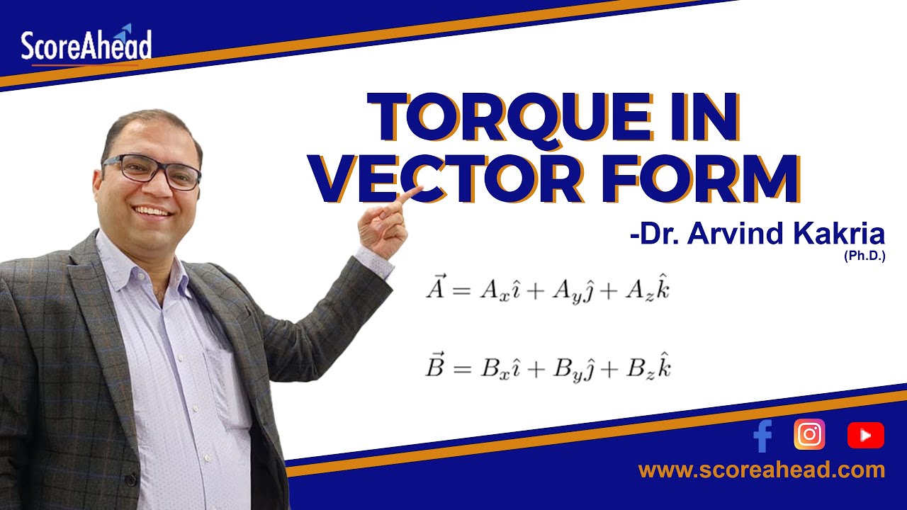5 Torque in vector form - YouTube