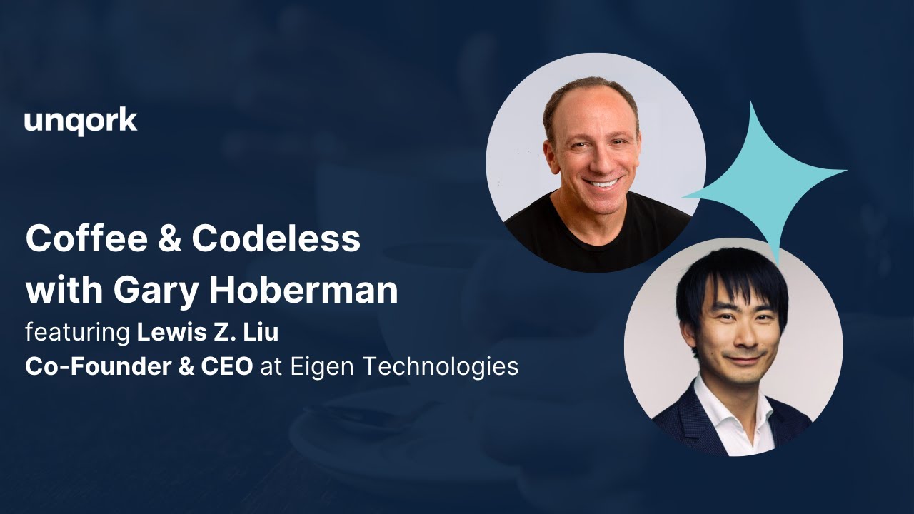 Coffee and Codeless feat. Lewis Z. Liu, Co-Founder and CEO of Eigen Technologies - YouTube