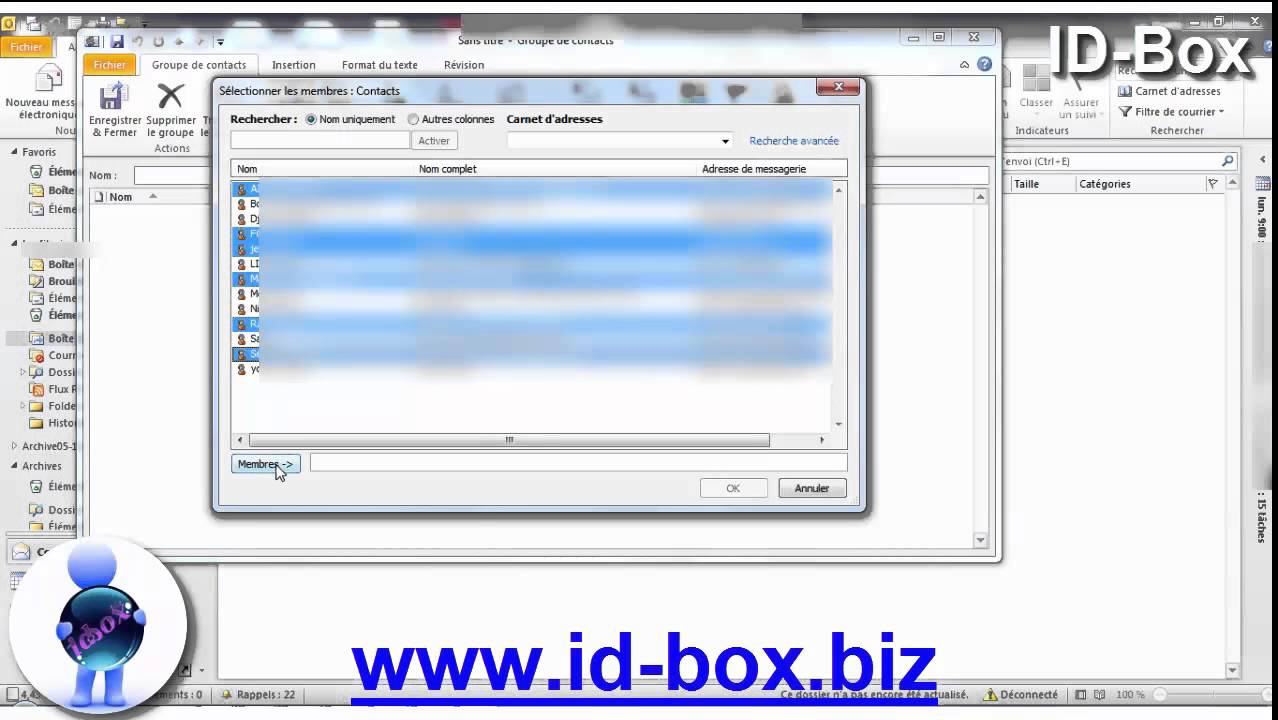 OUTLOOK 5 TRUCS ET ASTUCES POUR GAGNER DU TEMPS AVEC SES EMAILS | IDBOX - YouTube