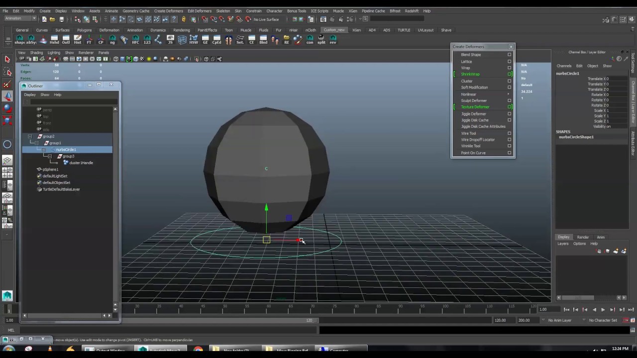 How to use Cluster in Maya Rigging - YouTube