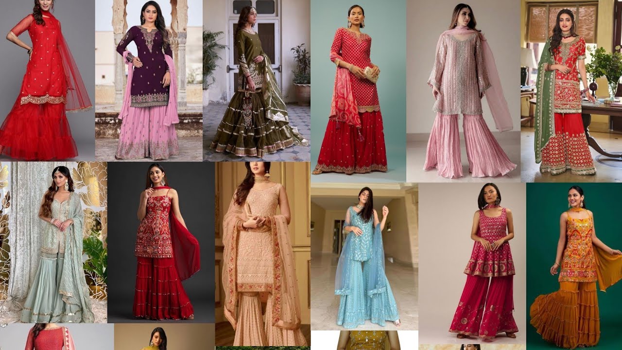 #Sunday special sarara Suit design# latest sarara design #beautifull ...