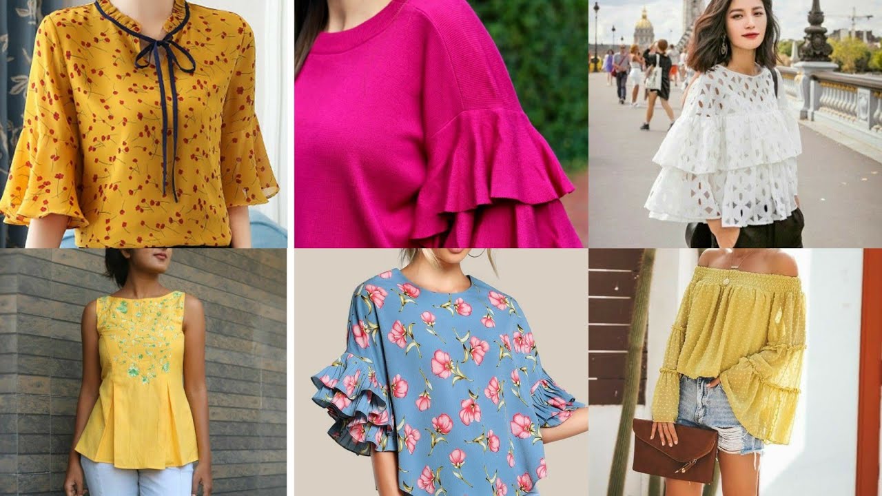 Girls Top Girls | Latest Tops For Girls | Stylish Top For Girls | Cold ...