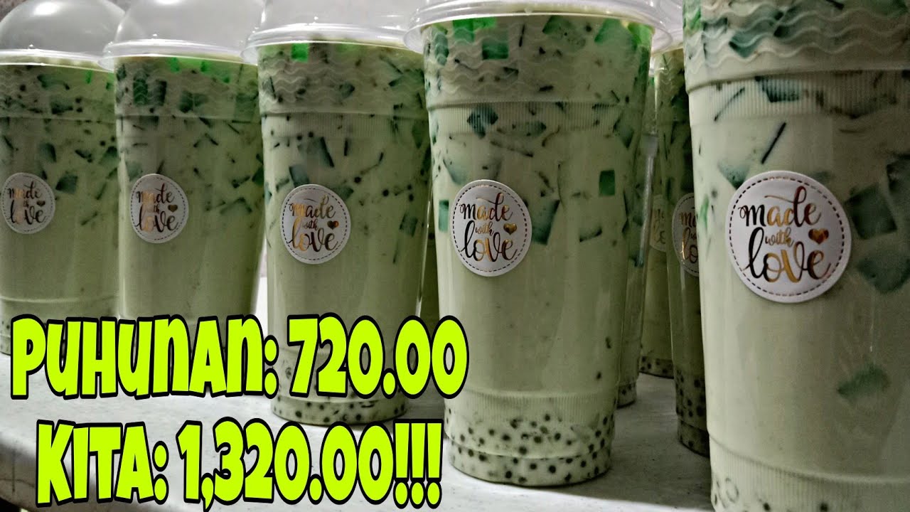 CREAMY AVOCADO JELLY TAPIOCA | pang-negosyo recipe with costing | halos ...