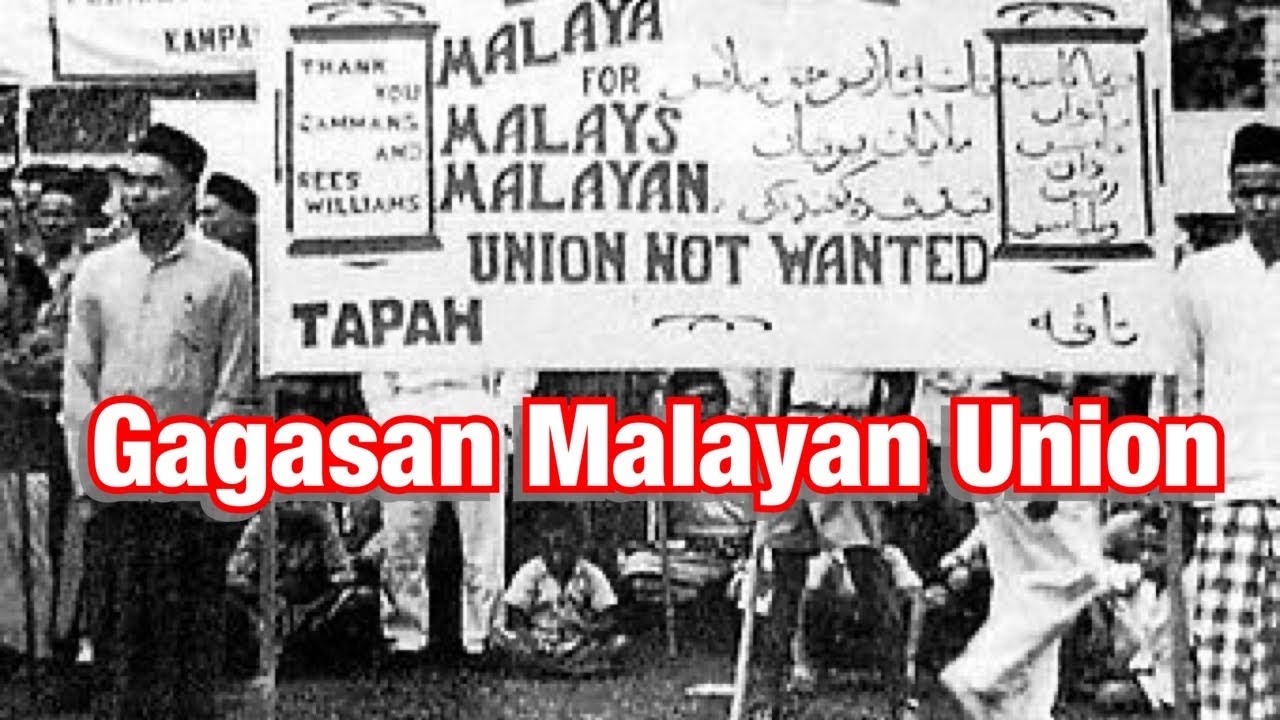 SEJARAH TINGKATAN 4 KSSM:Bab 4 Gagasan Malayan Union - YouTube