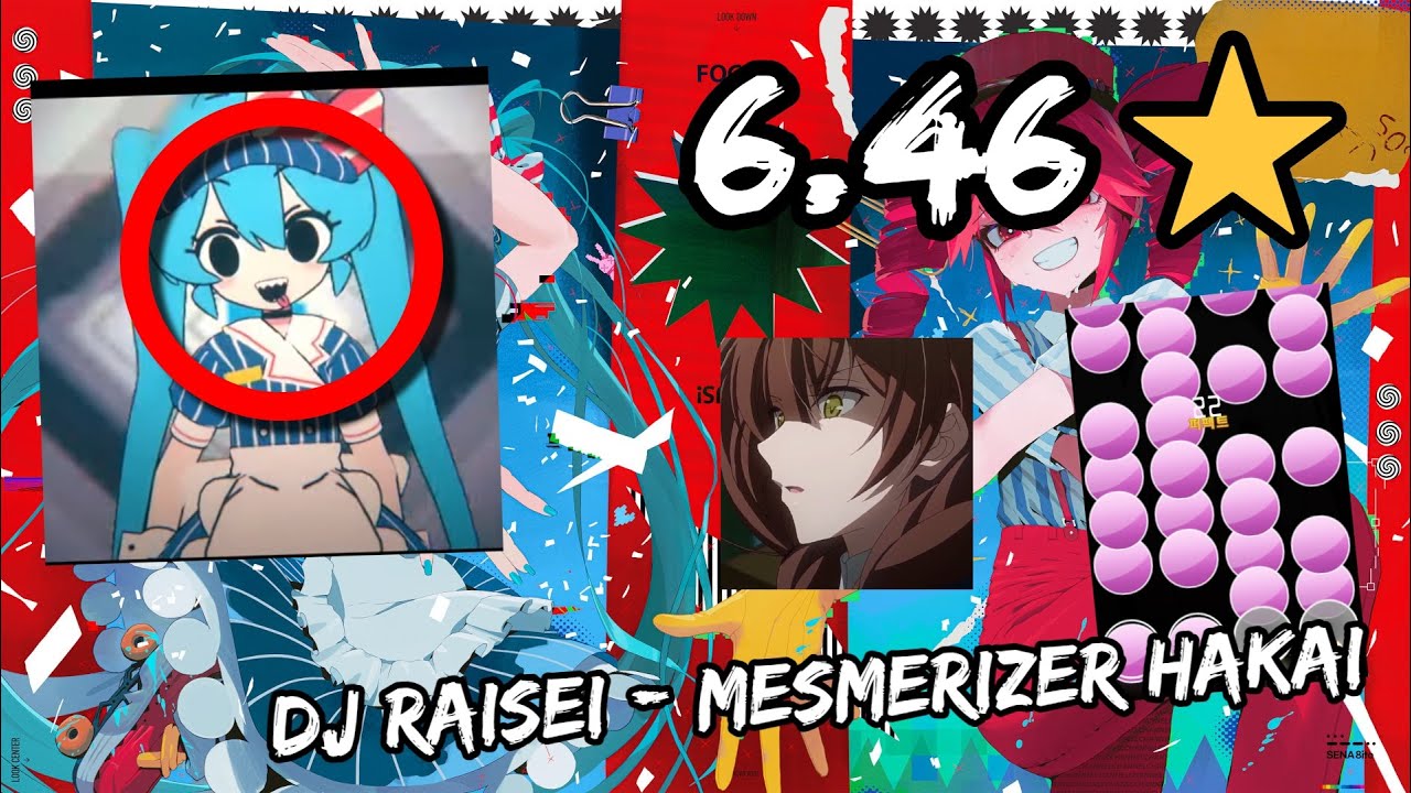 Mesmerizer Hakai - Over Here! // 99.16% 963K 8 miss⭐6.46⭐ - YouTube