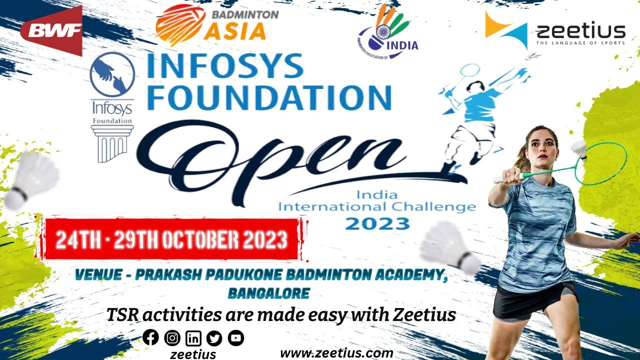 INFOSYS FOUNDATION INDIA INTERNATIONAL CHALLENGE 2023, DAY 3, Court-3 ...