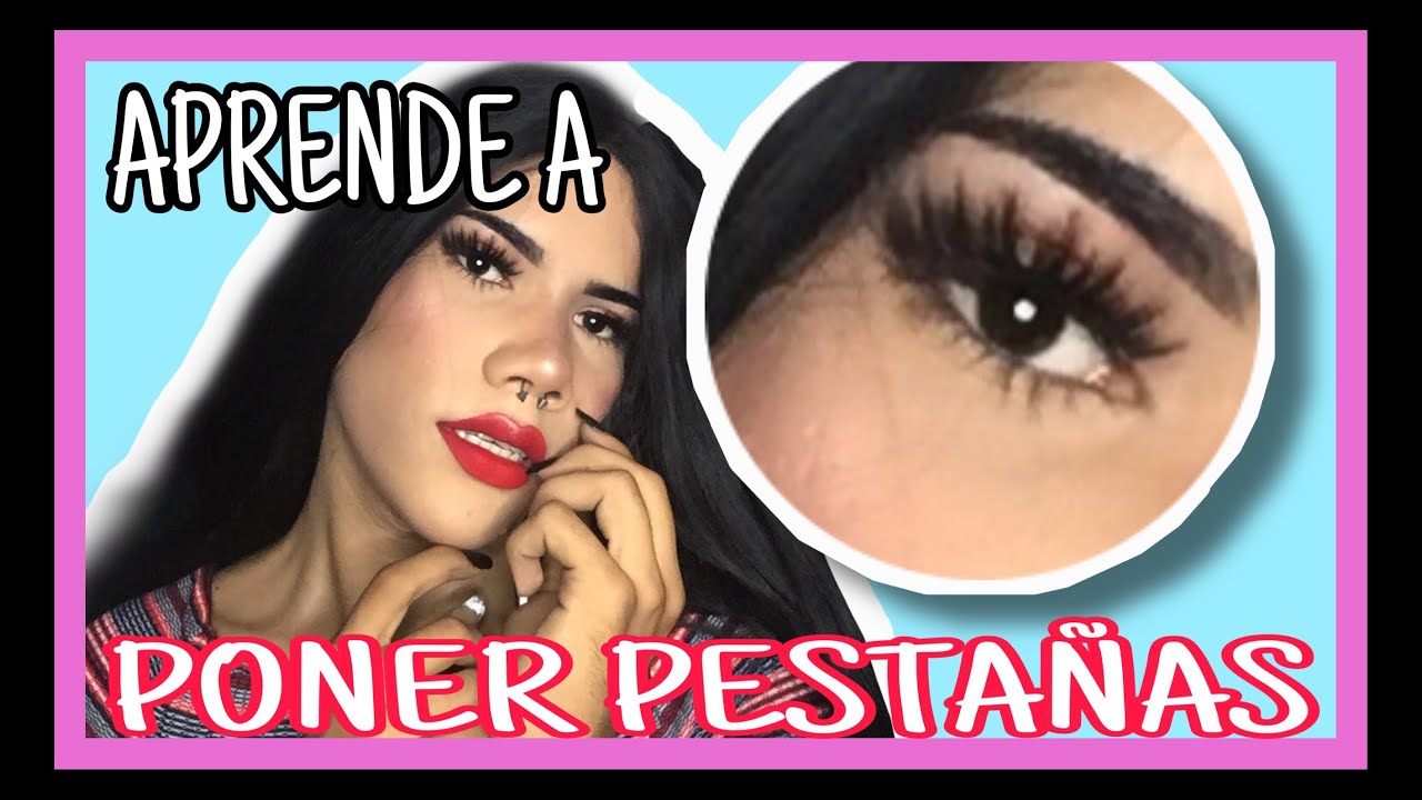 ¿COMO PONER PESTAÑAS POSTIZAS? ¡ PASO A PASO ! // TUTORIALES CON JAVI - YouTube