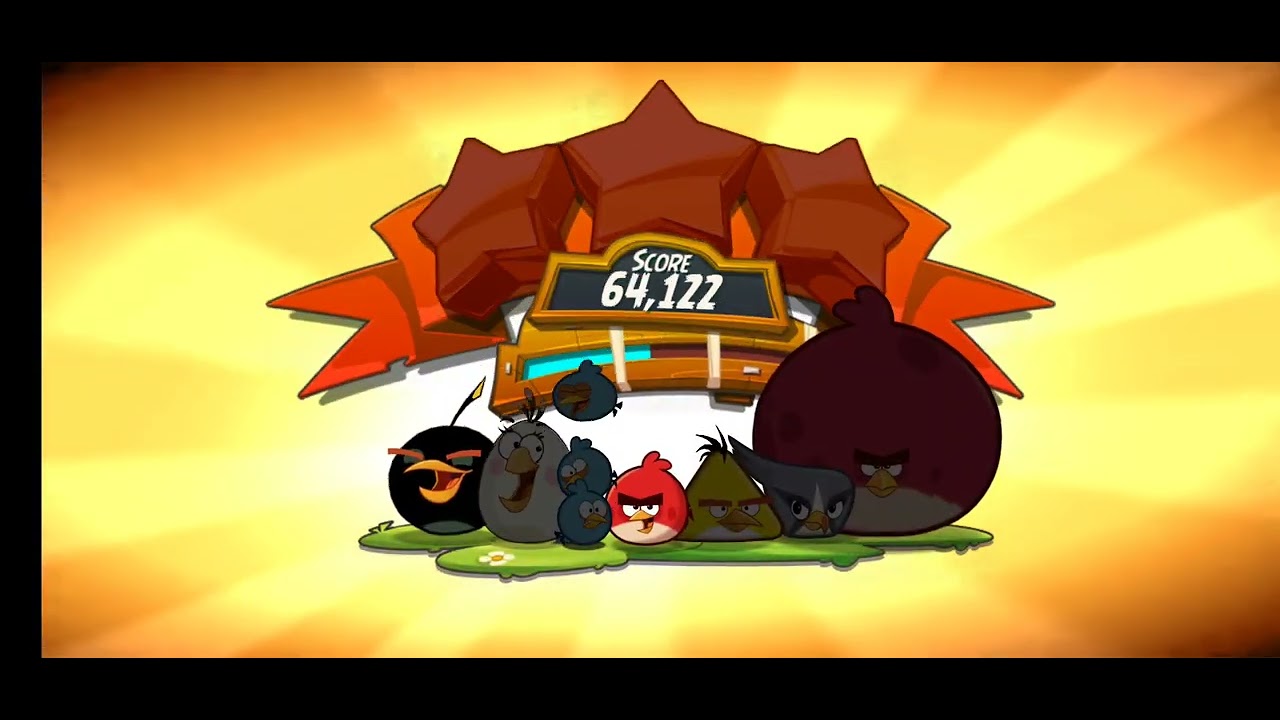 high score at angry bird first mode - YouTube