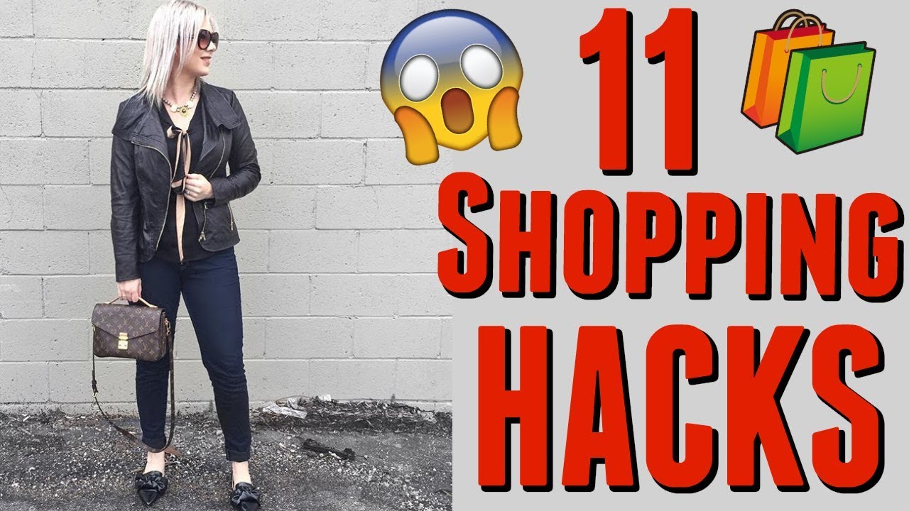 11 SHOPPING HACKS: tips from a stylist - YouTube