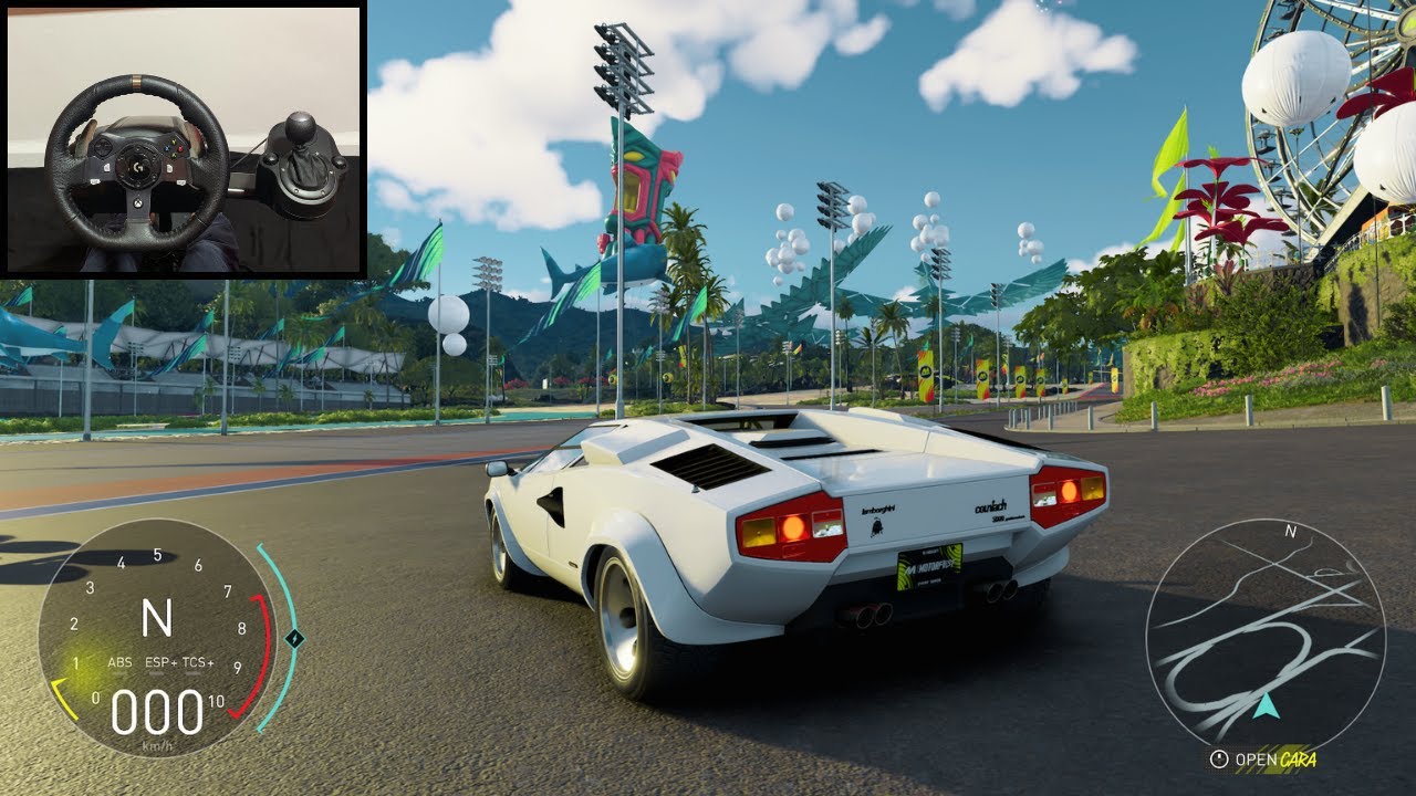Lamborghini Countach LP5000| The Crew Motorfest |steering wheel ...