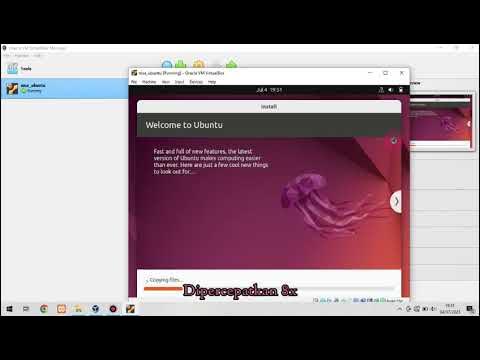 Tutorial Instal Ubuntu menggunakan VirtualBox//sistem operasi - YouTube
