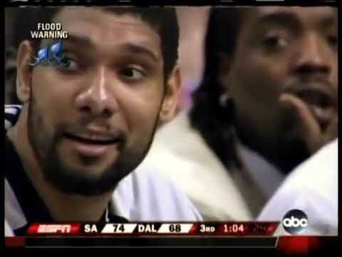 Tim Duncan gets ejected for laughing - YouTube