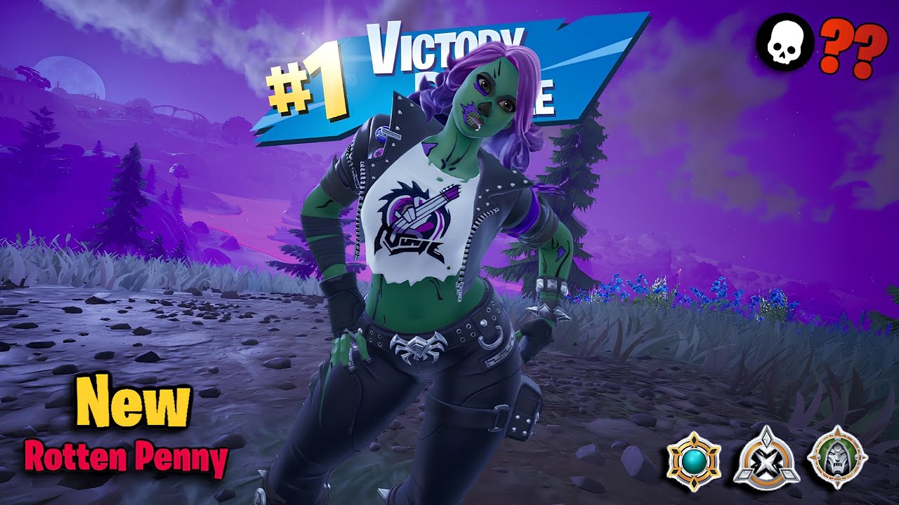 High Elimination Solo Zero Build Win Gameplay | New Rotten Penny STW ...