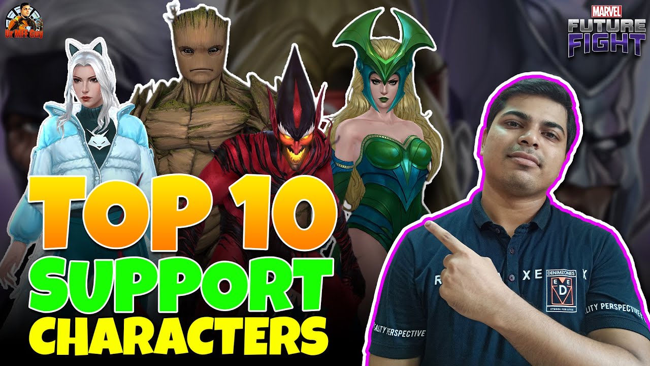 Top 10 Best Support Characters you should Build FIRST in Marvel Future ...
