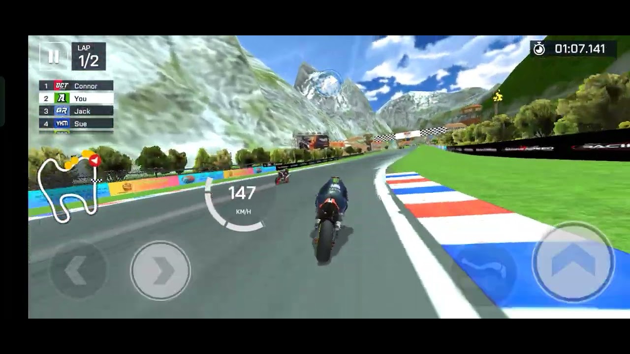 SIRKUIT INDAH, game motto gp #youtube #berandayoutube - YouTube