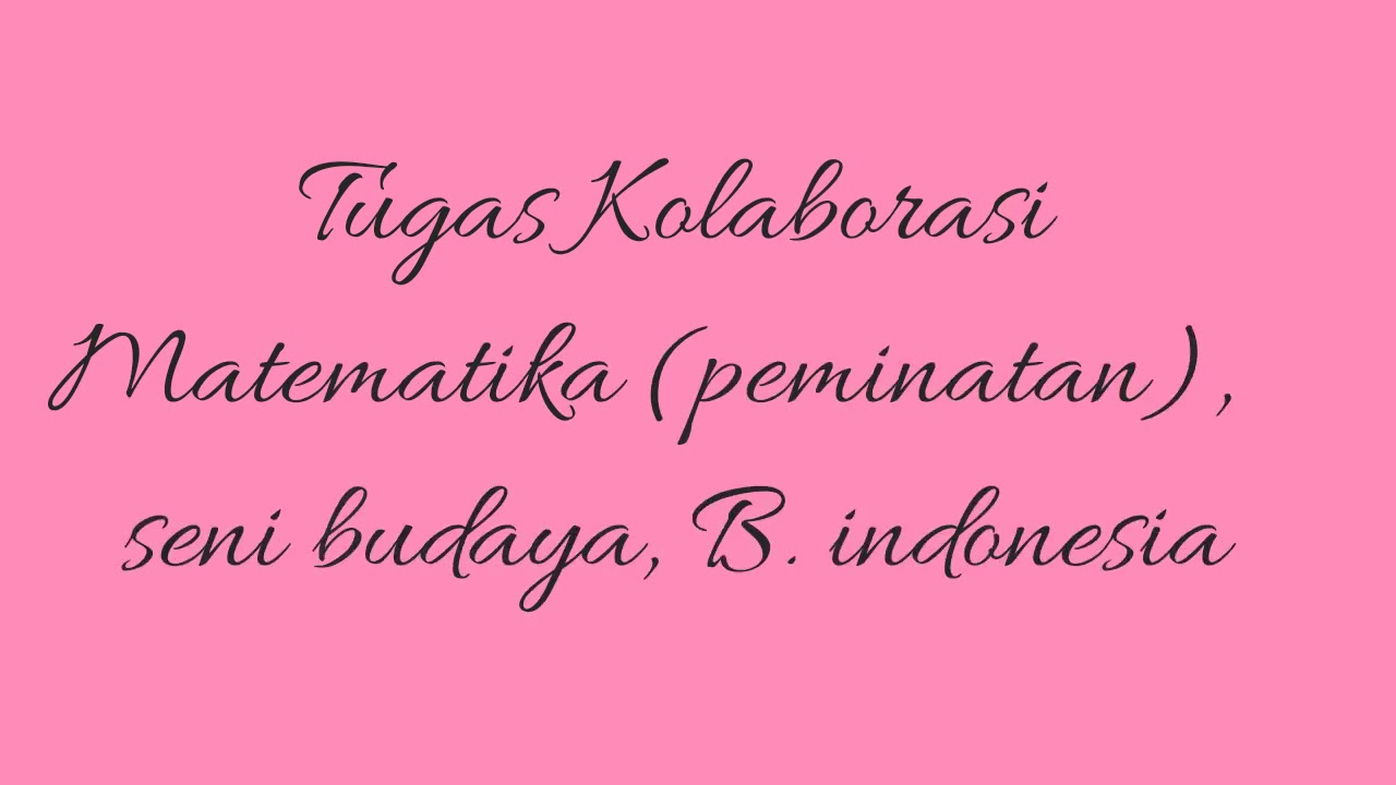 ARANSEMEN MUSIK KONTEMPORER RUMUS DASAR LIMIT FUNGSI TRIGONOMETRI ...