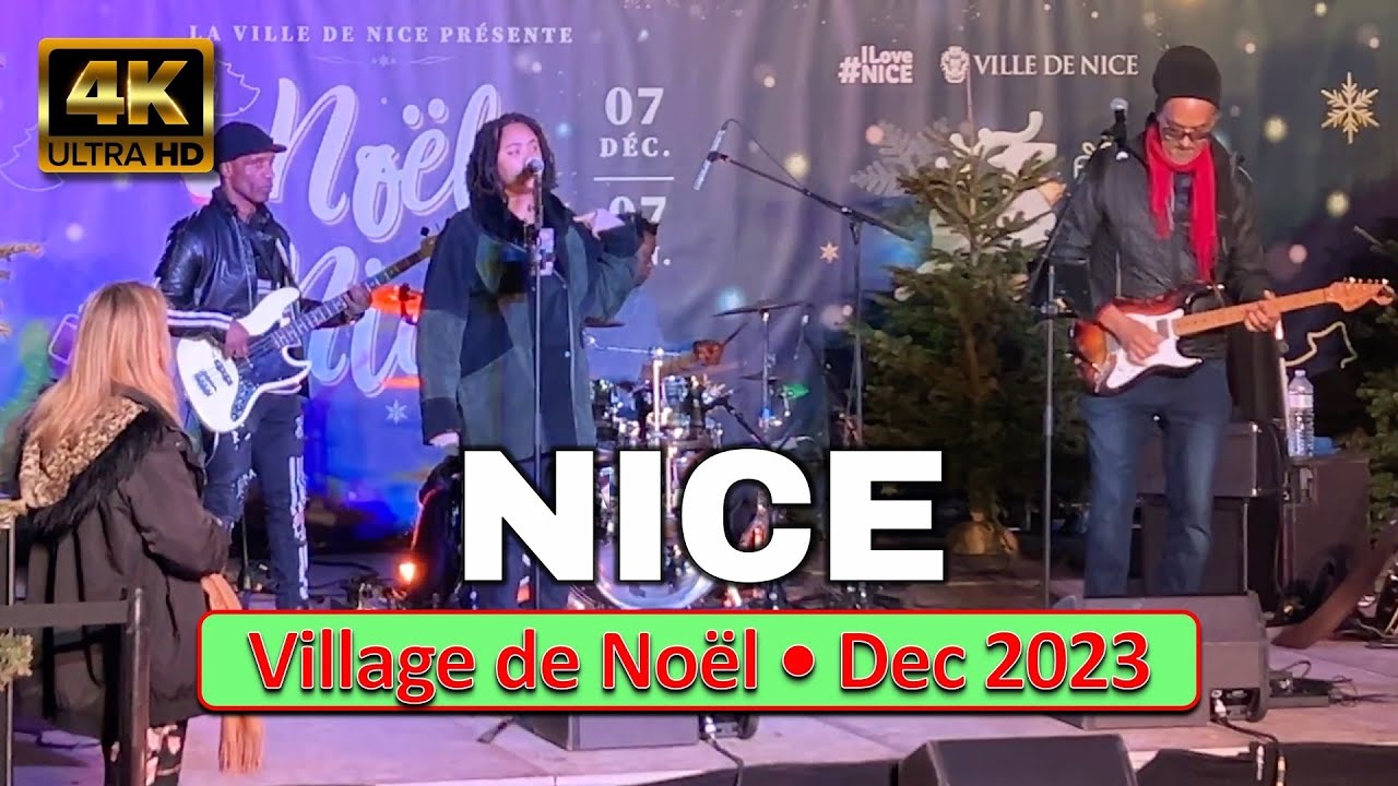 Nice, France • Village de Noël • Deuxième Partie • Dec 29, 2023 • 4K ...