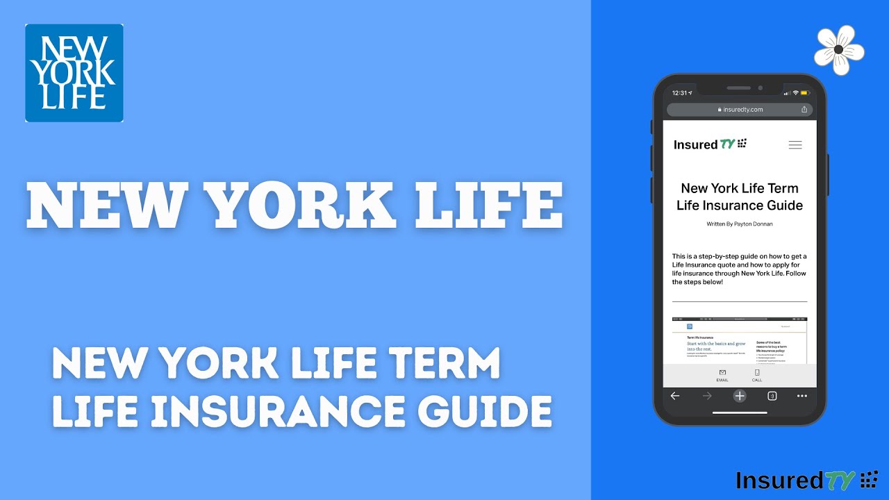 New York Life Term Life Insurance Guide - YouTube