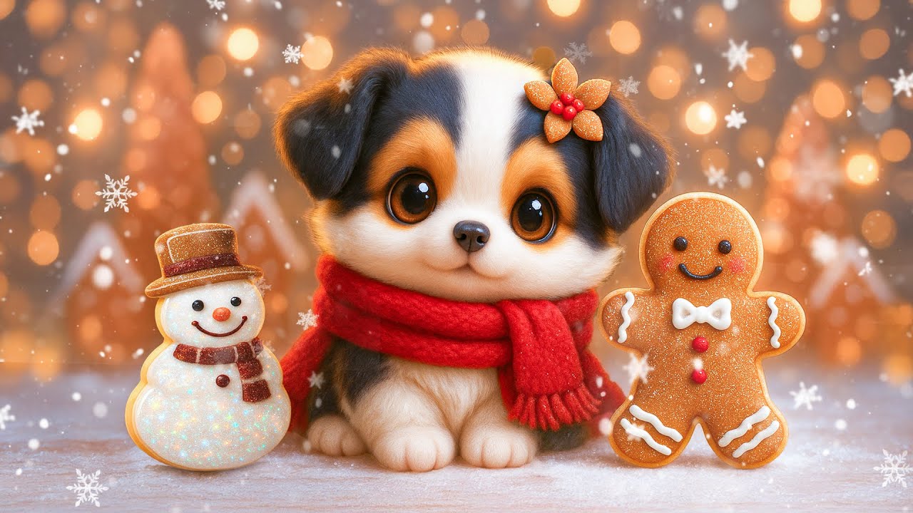 🍪 GINGER PUP ⛄ 2 HOUR DEEP SLEEP SESSION ♡ Music For Sleep ♡ Deep Sleep ...