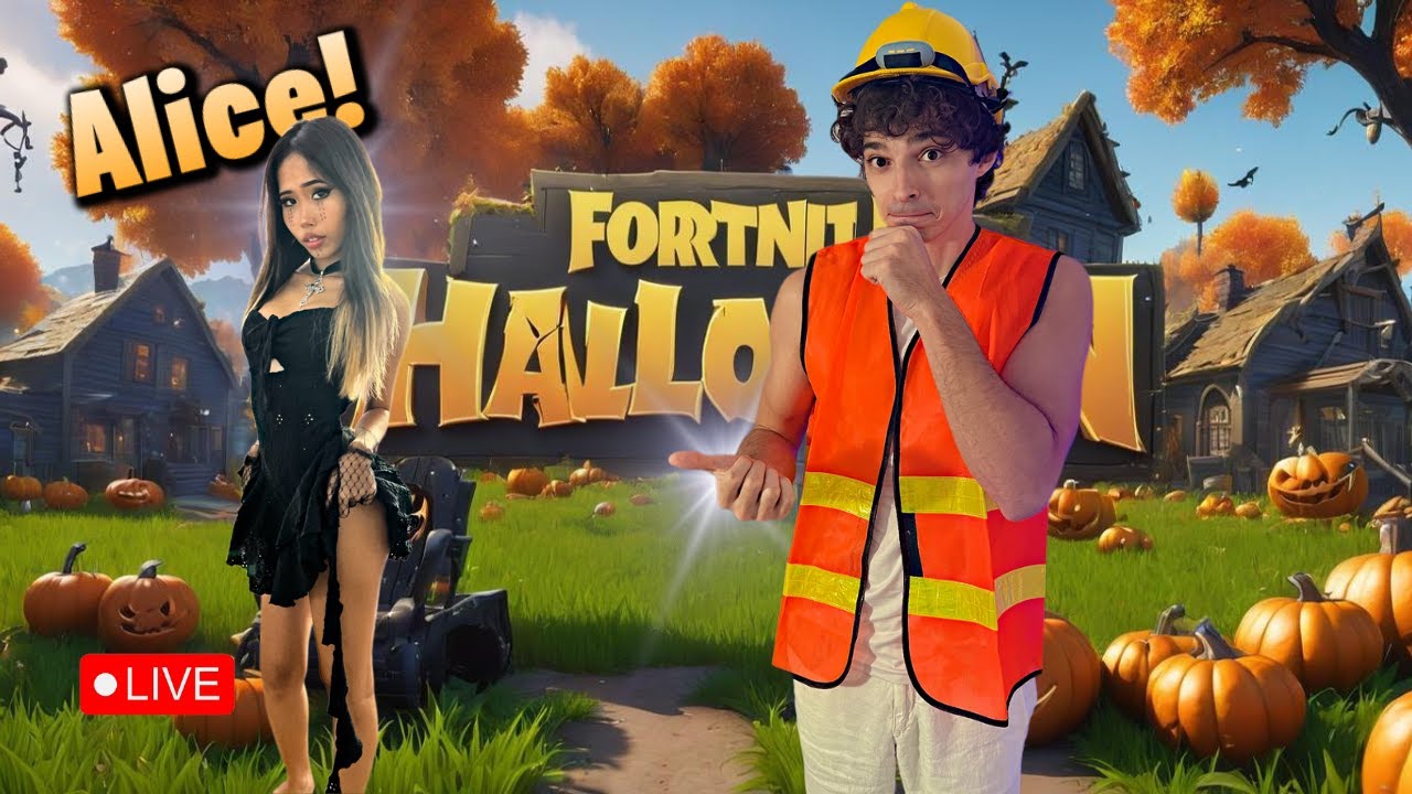 🔴LIVE - Happy Halloween FORTNITE ALL NIGHT!! - YouTube